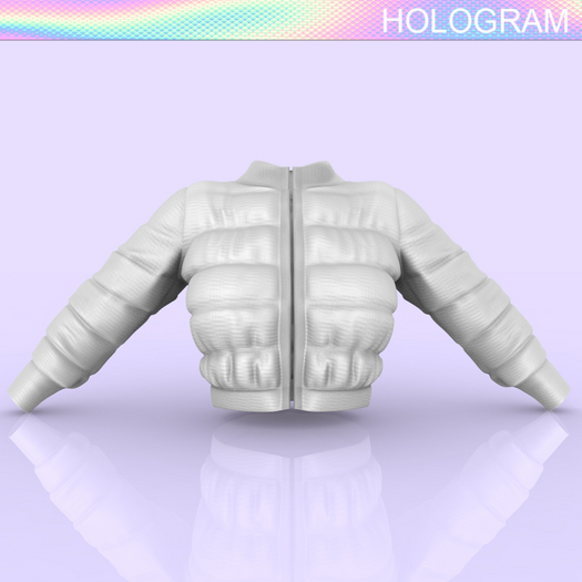 Second Life Marketplace White Jacket